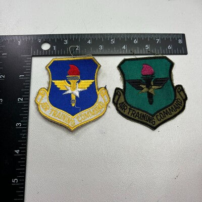2 Patches USAF AIR TRAINING COMMAND Air Force Patch Lot 46RN | eBay