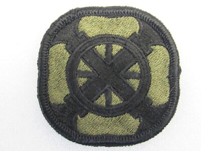 US Army 428th Field Artillery Brigade Subdued Sew On Uniform Shoulder ...