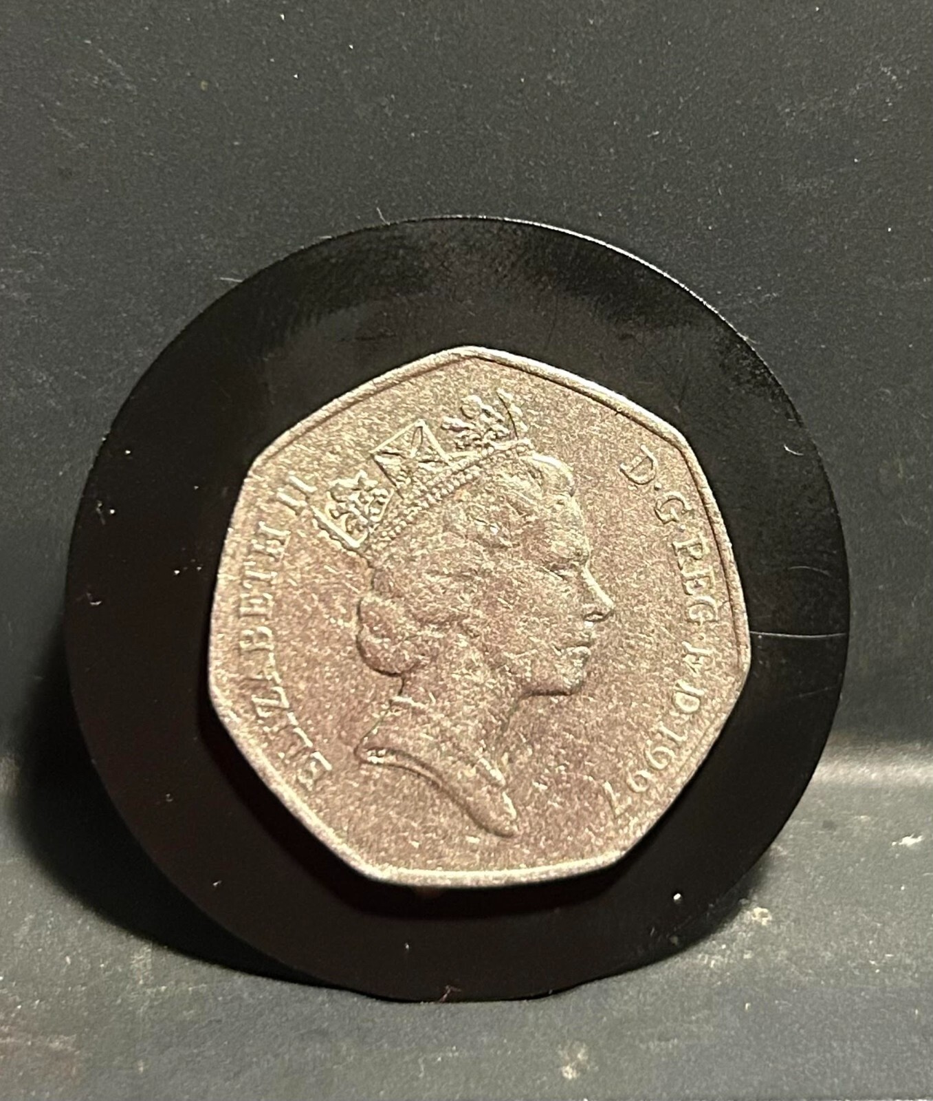 1997 Queen Elizabeth II DG-REG-FD 50 Fifty Pence Coin ***RARE*** | eBay