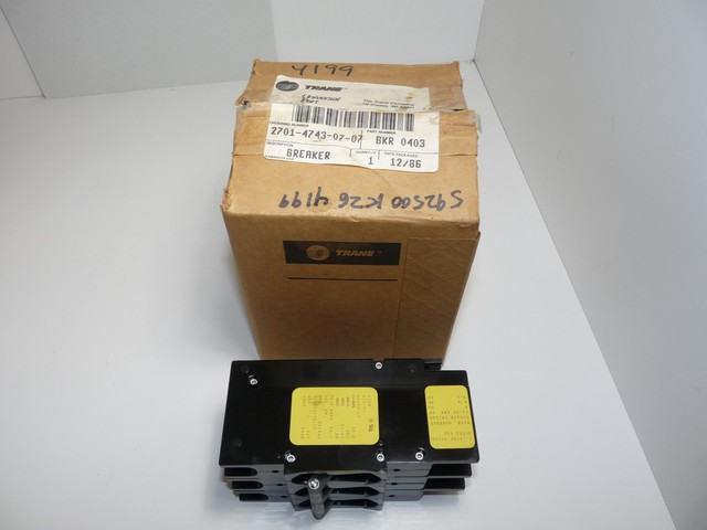 Trane AIRPAX Motor Controller Circuit Breaker 219 Series 3 Pole 30.2 a ...