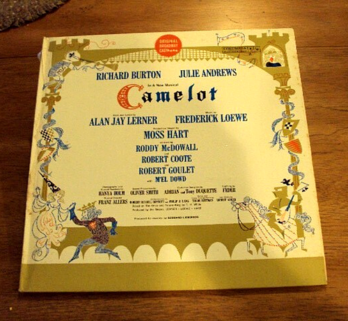Camelot Musical Original Broadway Cast LP Columbia Masterworks KOL 5620 ...