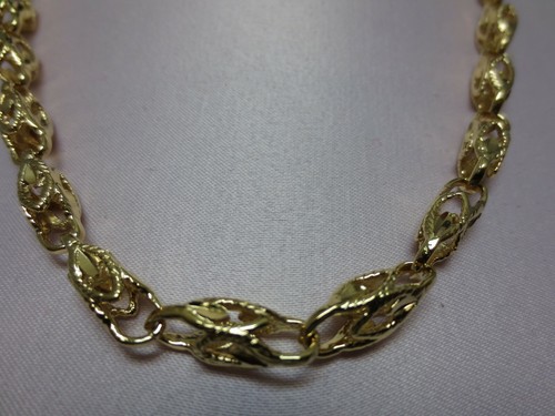 14 KT GOLD EP 30 INCH CAST 6MM TURKISH HIP HOP ROPE CHAIN NECKLACE | eBay
