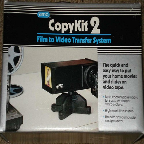 1991 Sima CopyKit 2 Film to Video High Resolution Transfer System | eBay