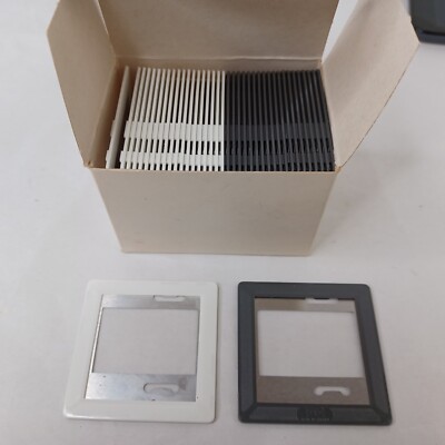 GEPE 6905 Glass Slide Mounts 20 Pack Offset 24x36 | eBay