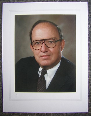 Commissioner of Baseball Fay Vincent Original 8x10 Color Studio ...