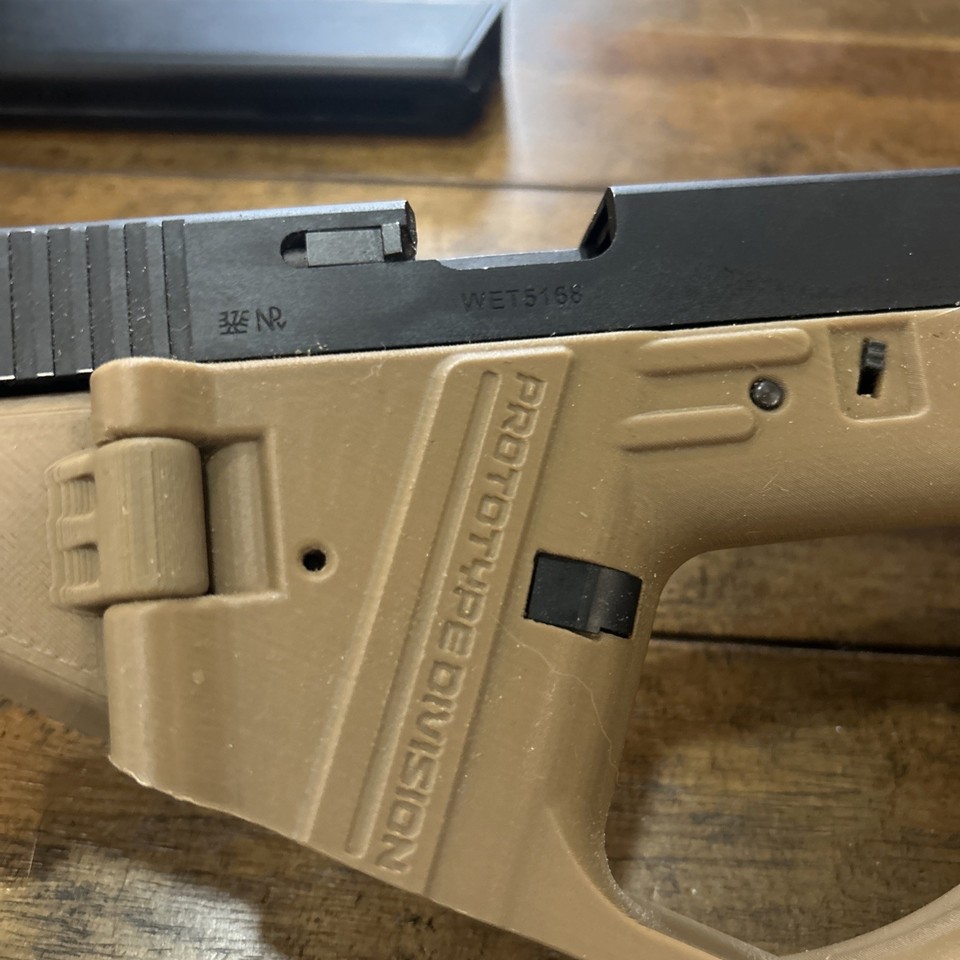 We tech gbb Glock custom folding bullpup conversion with mag | eBay