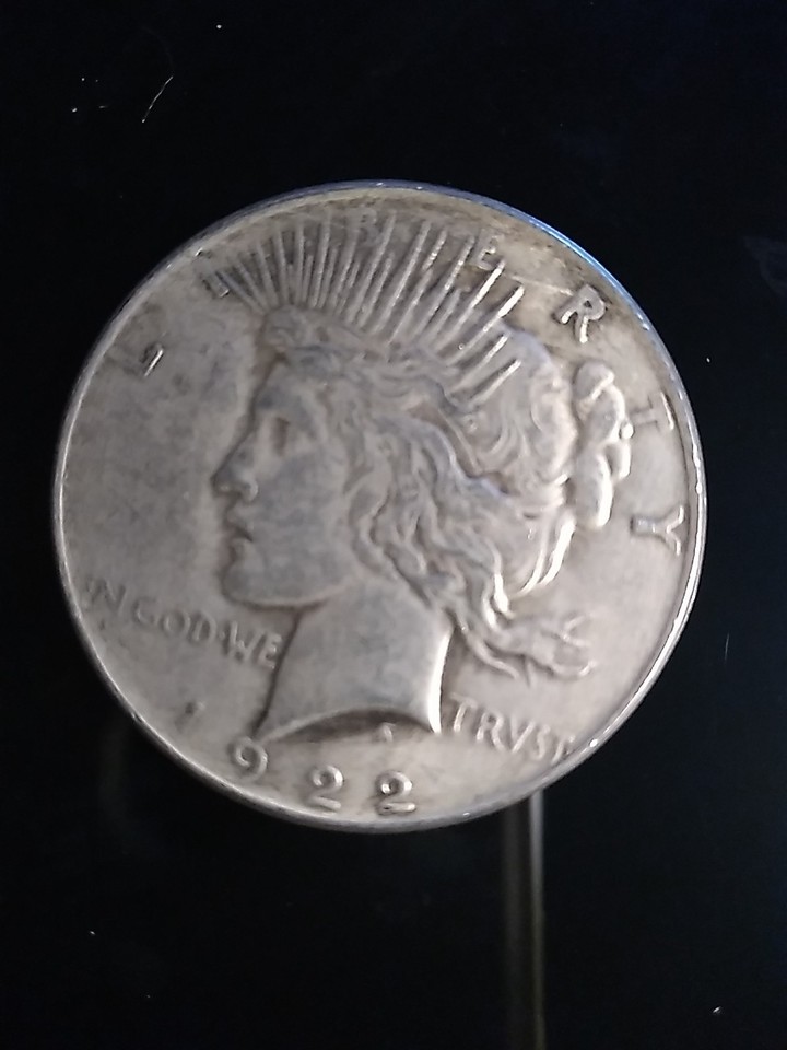 MUST GO ! 1922 Very Rare Double Headed Off struck Liberty Silver Coin ...
