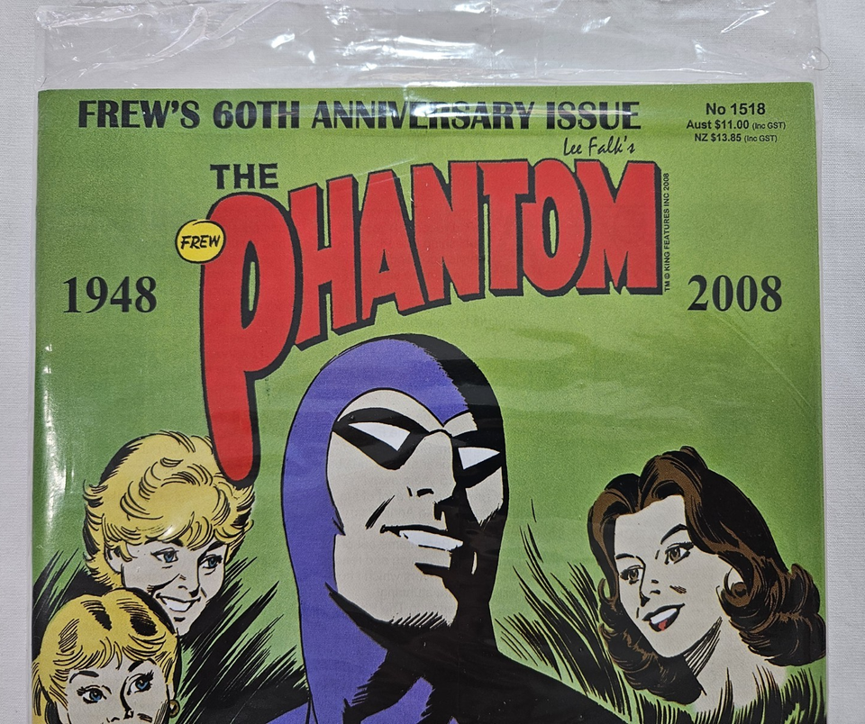 Australian Frew Phantom Comic No 1518 Near mint Published 2008 Bagged ...