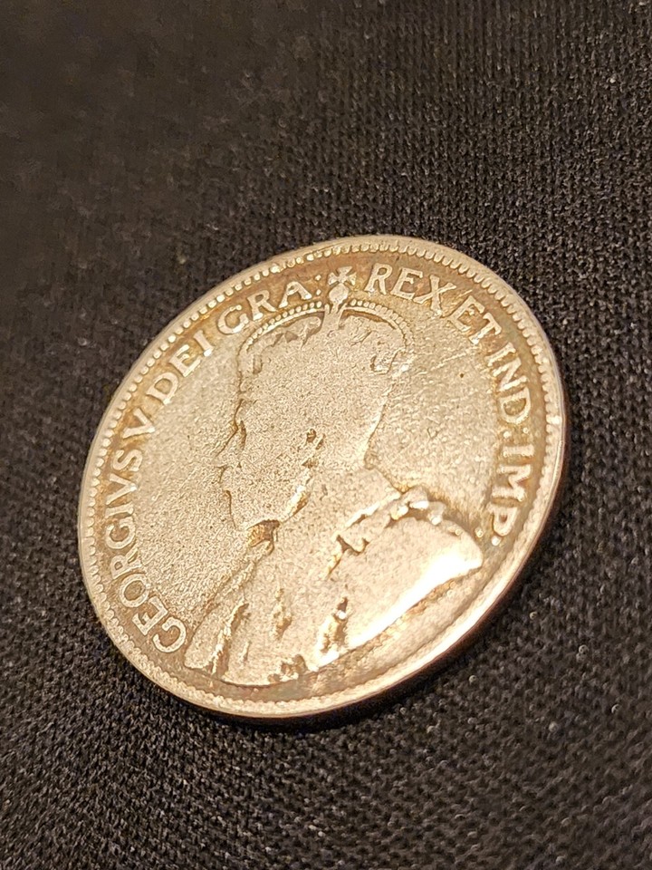 1915 Canada 25 Cents Silver Coin - Key Date | eBay
