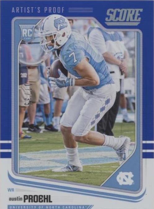 2018 Score - Rookies Austin Proehl #337 Artist's Proof /35 (RC) for ...