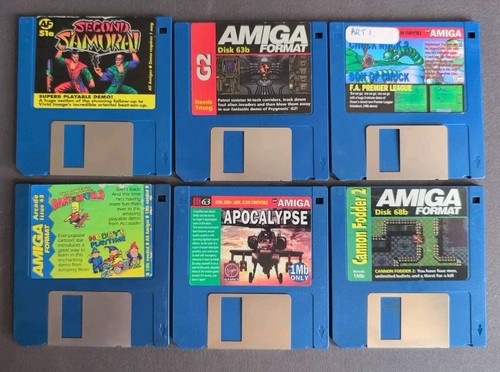 Amiga Game Computing - Amiga Cover Disk, Amiga Demo Game Floppy Disks ...