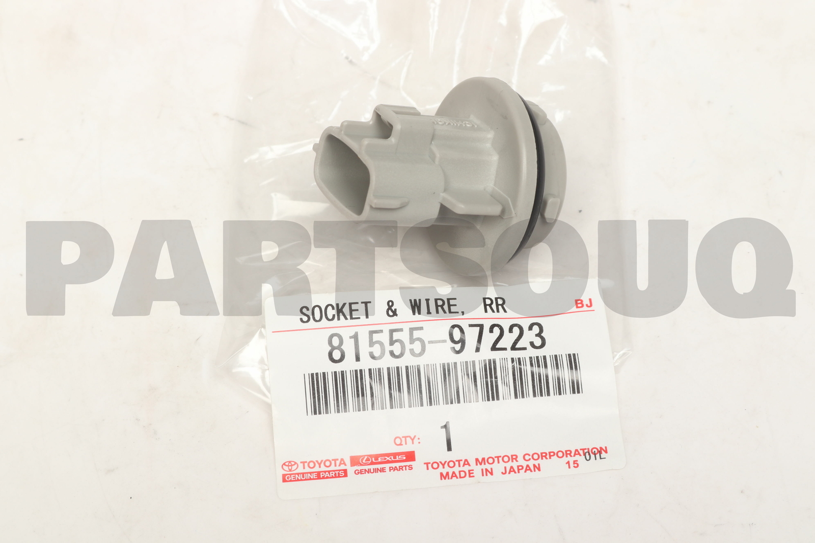 8155597223 Genuine Toyota SOCKET, FRONT TURN SIGNAL LAMP 81555-97223 | eBay