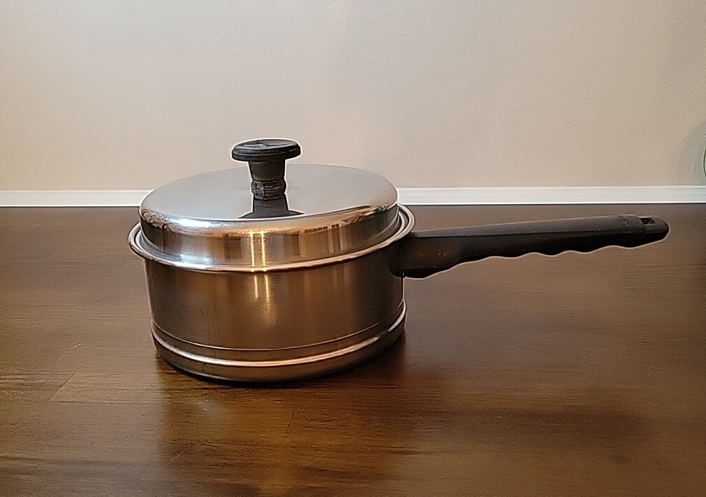 Lifetime Cookware Saucepan with Lid 18:8 Stainless Steel 2 Qt. | eBay