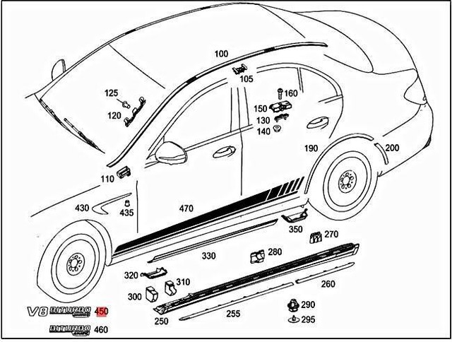 2018 MERCEDES E63 AMG Front Fender-emblem Badge Nameplate 2138179900 ...