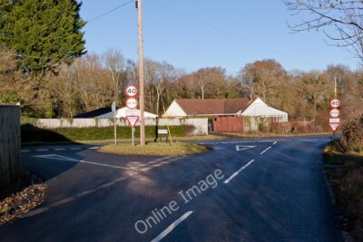 Photo 6x4 Junction of Quob Lane and Allington Lane Moorgreen/SU4715 ...