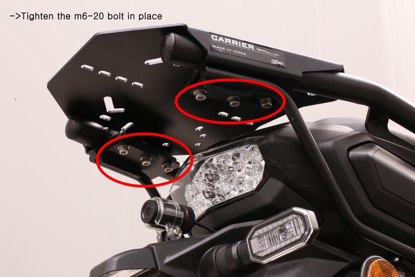 Suzuki GSX S1000 GT Rear Bracket Carrier Luggage Rack | eBay