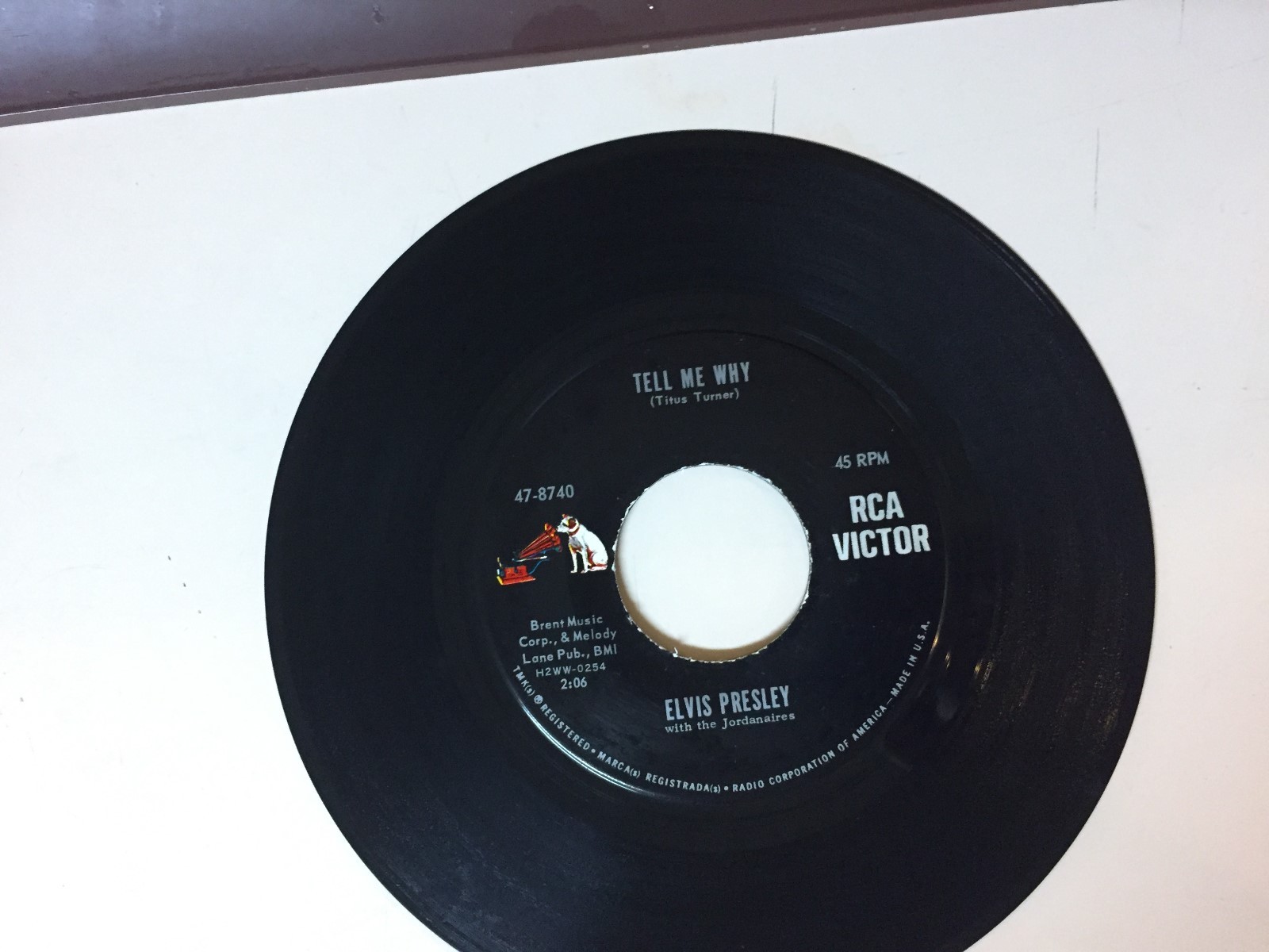 ROCK 45 RPM RECORD - ELVIS PRESLEY - RCA VICTOR 47-8740 | eBay