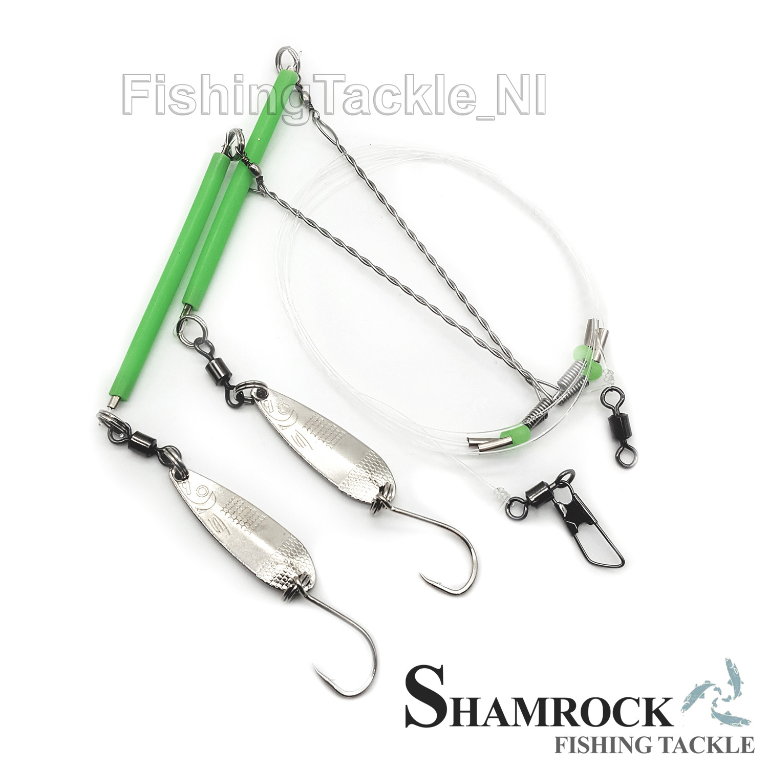 Shamrock Irish Tackle MickeyFish 2 Hook Sea Rigs - Sea Fishing Sabiki ...