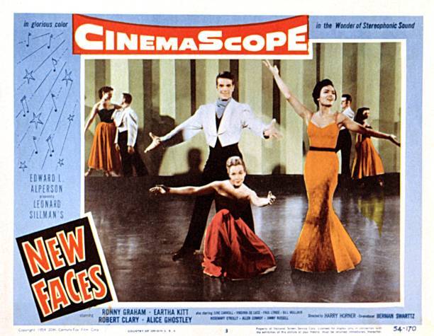 New Faces Ronny Graham Virginia Deluce Eartha Kitt 1954 etc OLD MOVIE ...