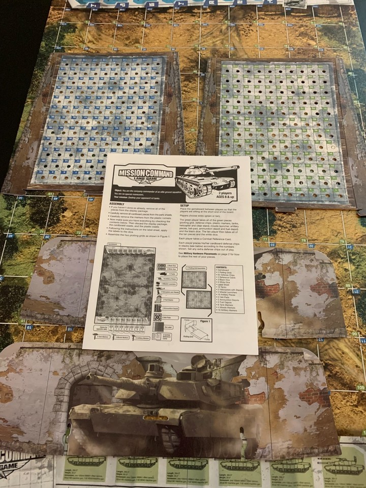 Milton Bradley Mission Command Land Game (2003) Board Game | eBay