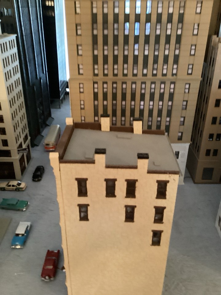 HO Scale Lunde Studios “McAdams Building” Built Up. | eBay