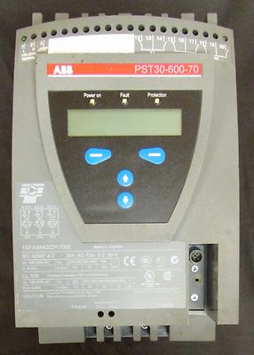 ABB Soft Start Drive Controller 100-250V 7.5-25 HP 42 Amp PST30 600 70 ...
