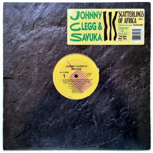 JOHNNY CLEGG & SAVUKA - Scatterlings Of Africa (FREEDOM MIX) (12" Maxi ...