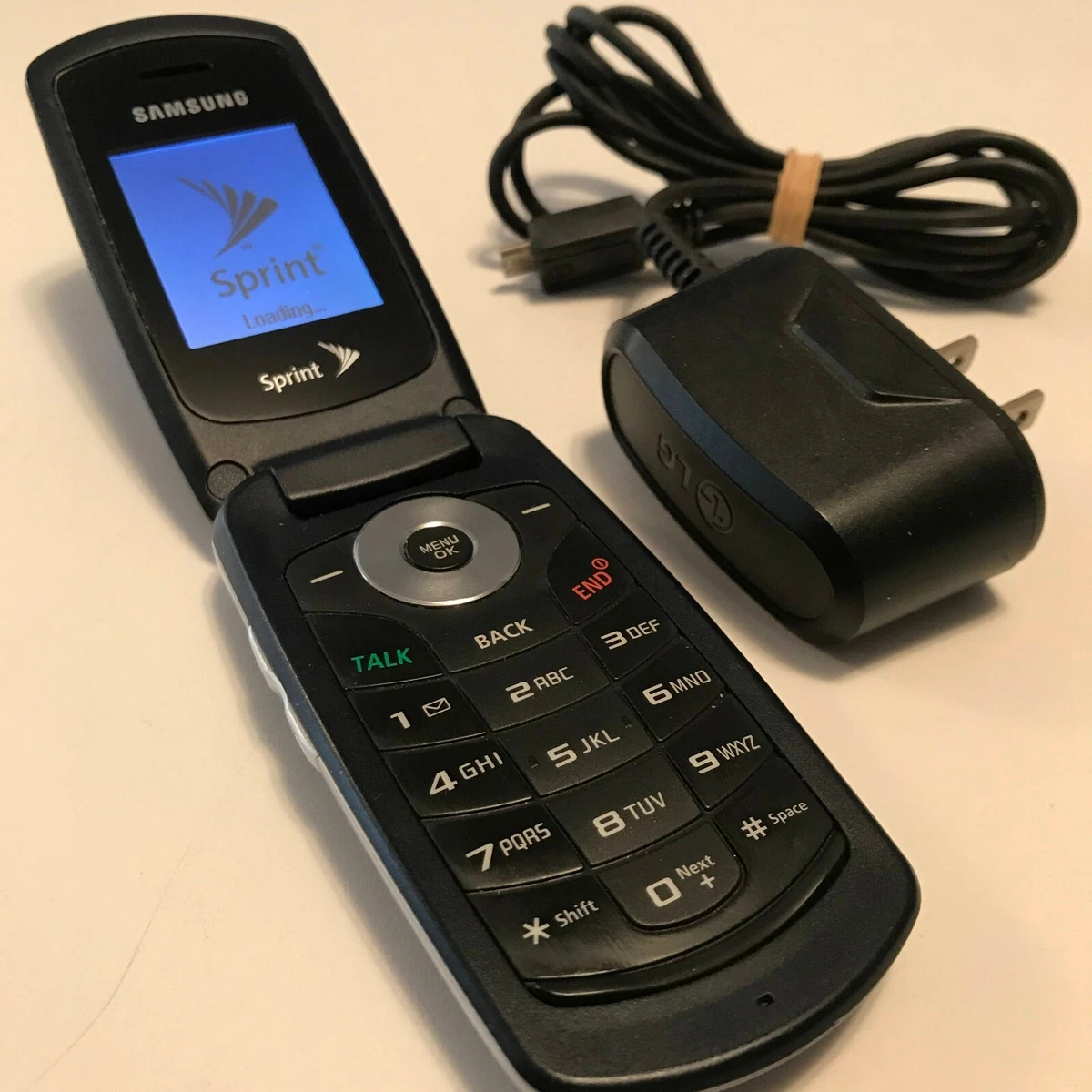 Old Sprint Samsung Flip Phone