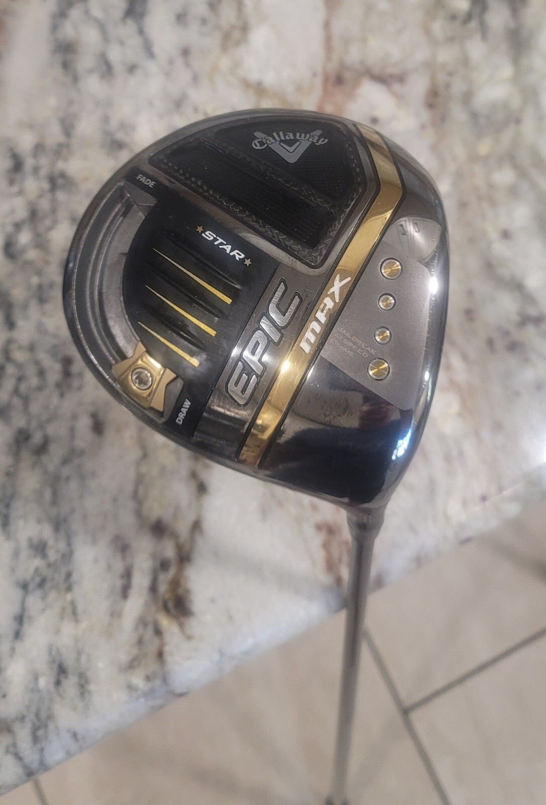 CALLAWAY GOLF 2022 EPIC MAX STAR DRIVER 12° GRAPHITE LIGHT W/HC!! | eBay