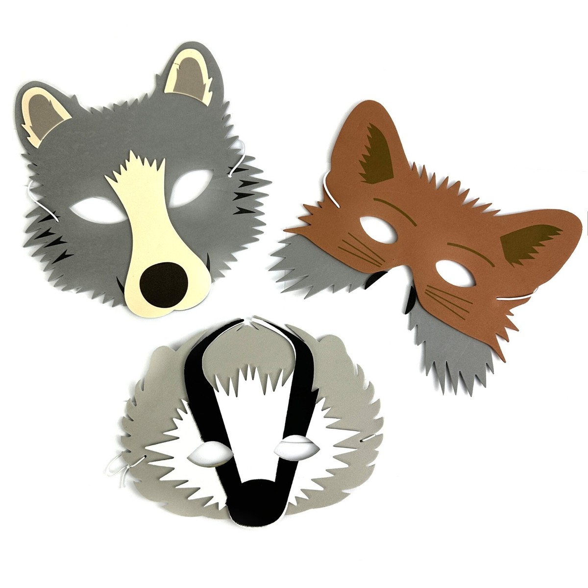 Wolf Mask Template