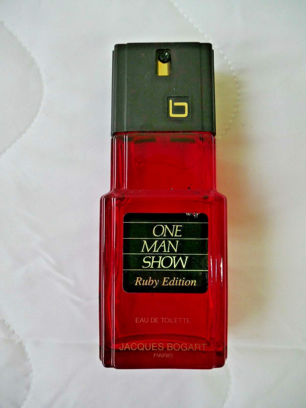 Jacques Bogart One Man Show Ruby Edition EDT 100ML (first edition very ...