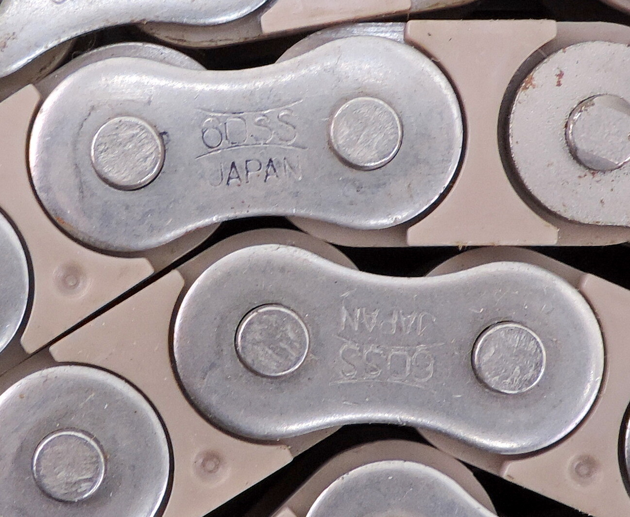 RS60-AS RC-60SS Plastic Conveyor Roller Chain Roll 3/4" Pitch 59" Free ...