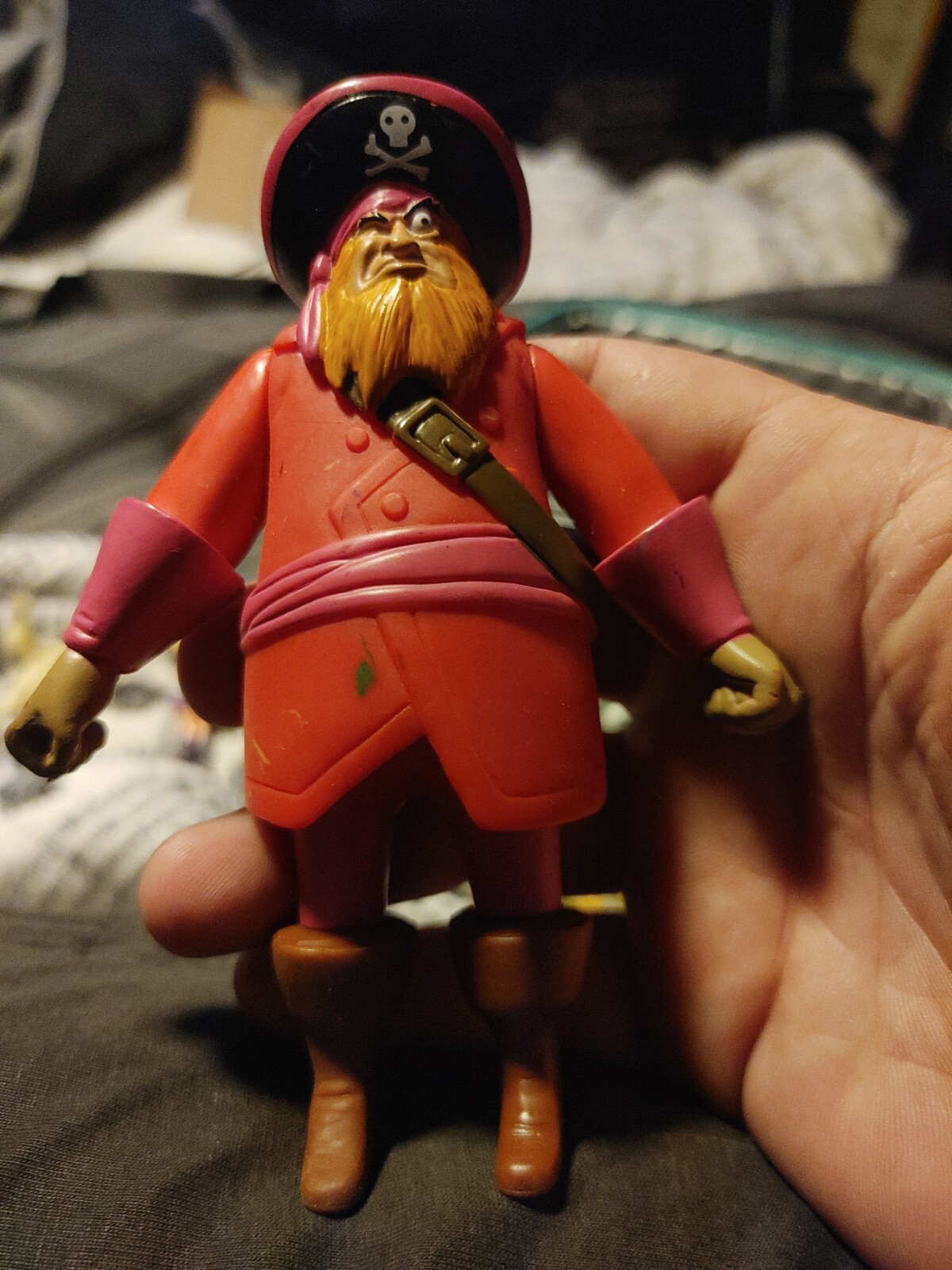 Scooby Doo Ghost of Red Beard Action Figure Hanna Barbera Monster Ghost ...