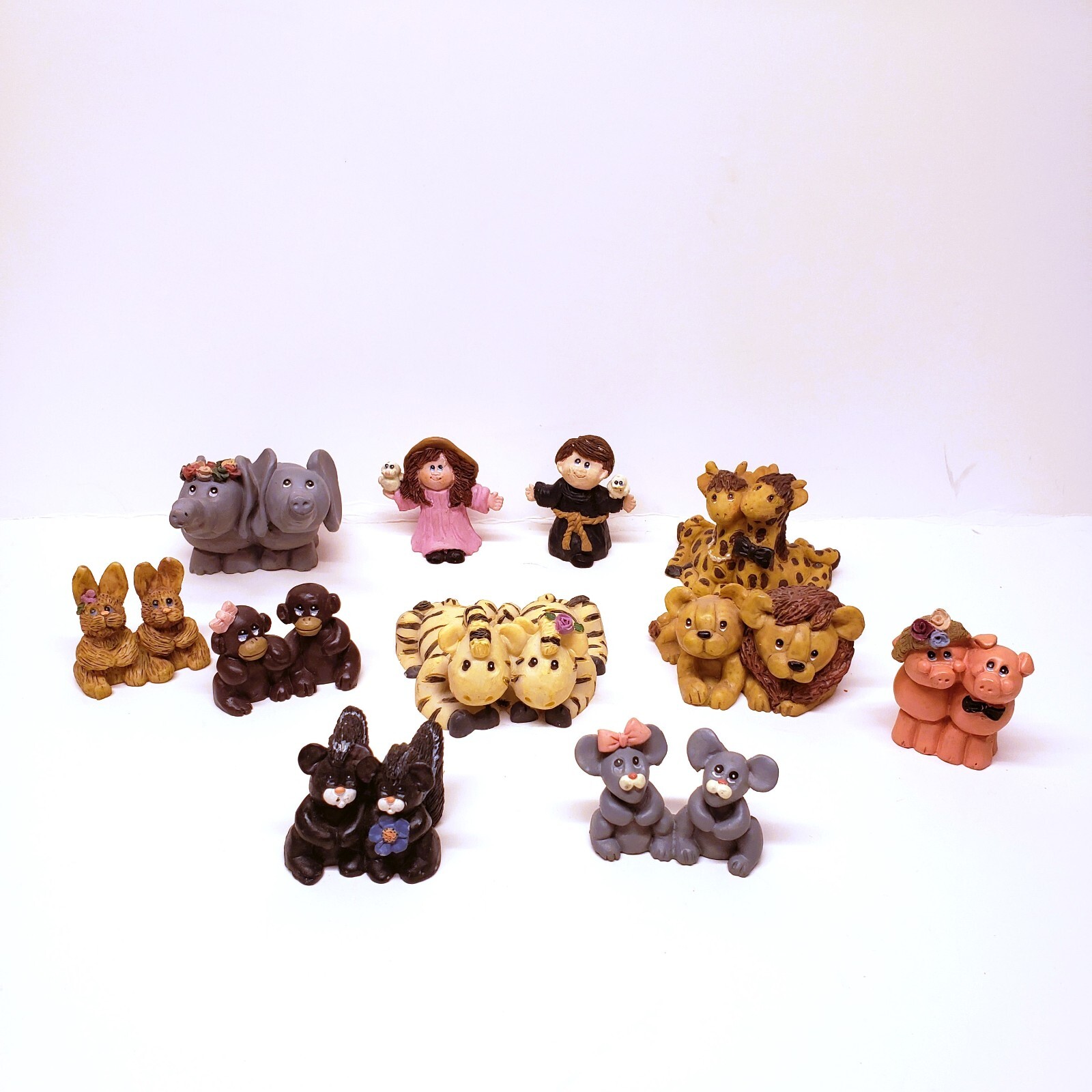 Suzi Skoglund Noah's Ark Replacement Figurines Animals Resin Figures | eBay