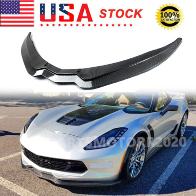 Front Bumper Lip For 2014-2019 C7 Corvette Z06 STG Stage 3 Splitter ...