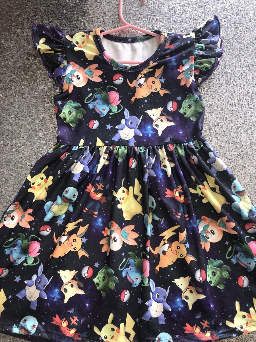 Pokemon Print Dress