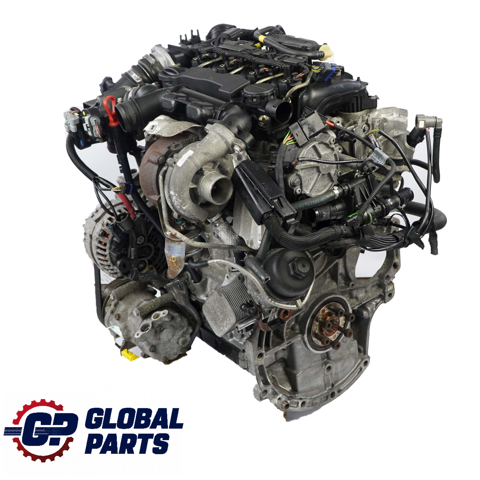 Mini Cooper One D R55 R56 109HP Diesel W16 9HZ Complete Engine W16D16 ...