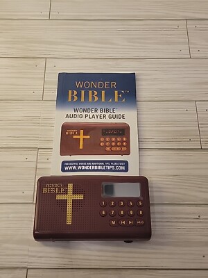 Wonder Bible Electronic Audio Player 43140 With Book Untested ...