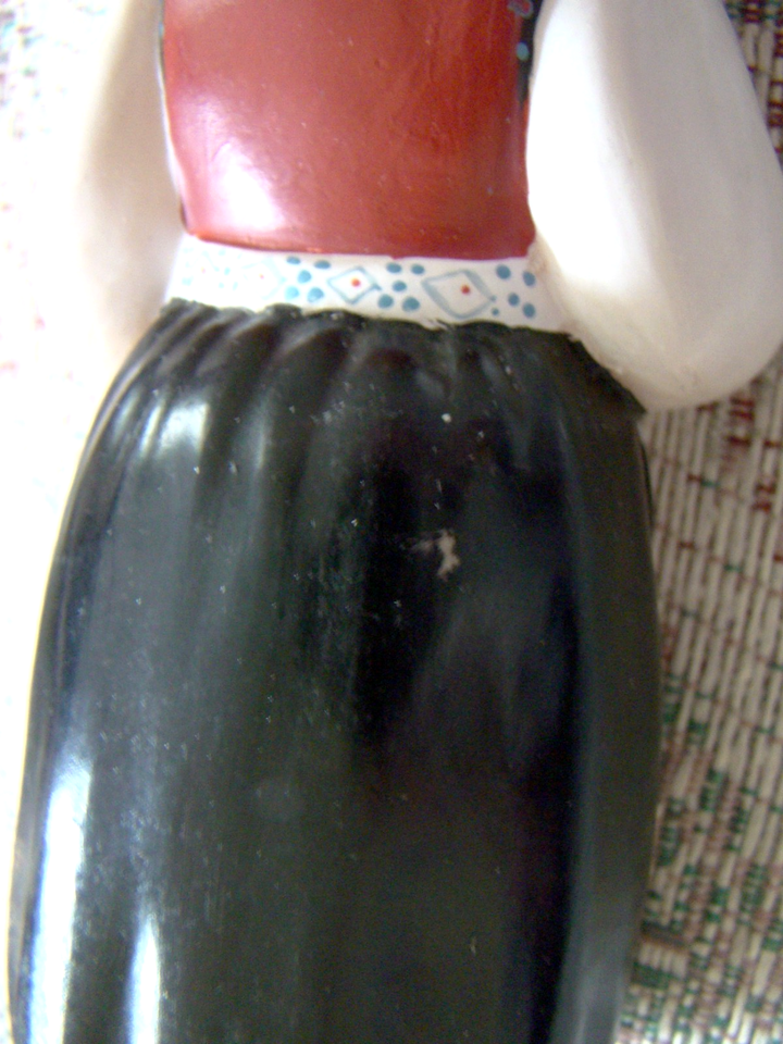 Asmund S Laerdal Norwegian vintage bunad lady doll hand painted ...