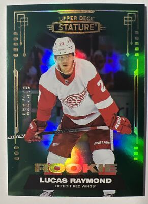 2021-22 Stature LUCAS RAYMOND #135/149 ROOKIE UD 21/22 RC /149 SP Upper ...