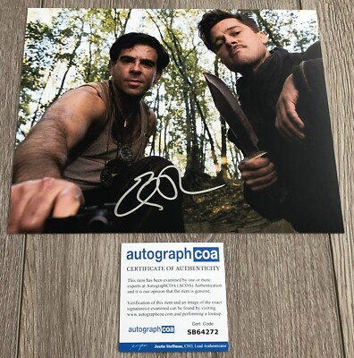 ELI ROTH SIGNED AUTOGRAPH INGLOURIOUS BASTERDS 8x10 PHOTO B w/EXACT ...