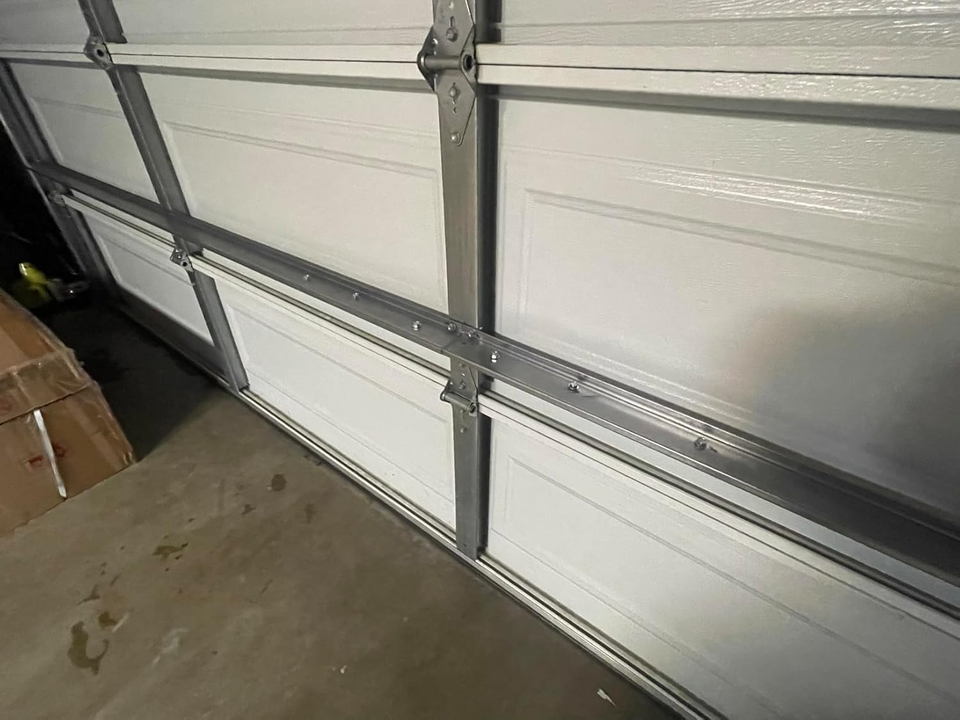 Garage Door Strut 16 Foot Heavy Duty Garage Door Reinforcement Support ...