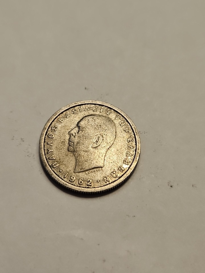 1962 - GREECE 1 DRACHMA APAXMH COIN - NICE WORLD COIN !! | eBay