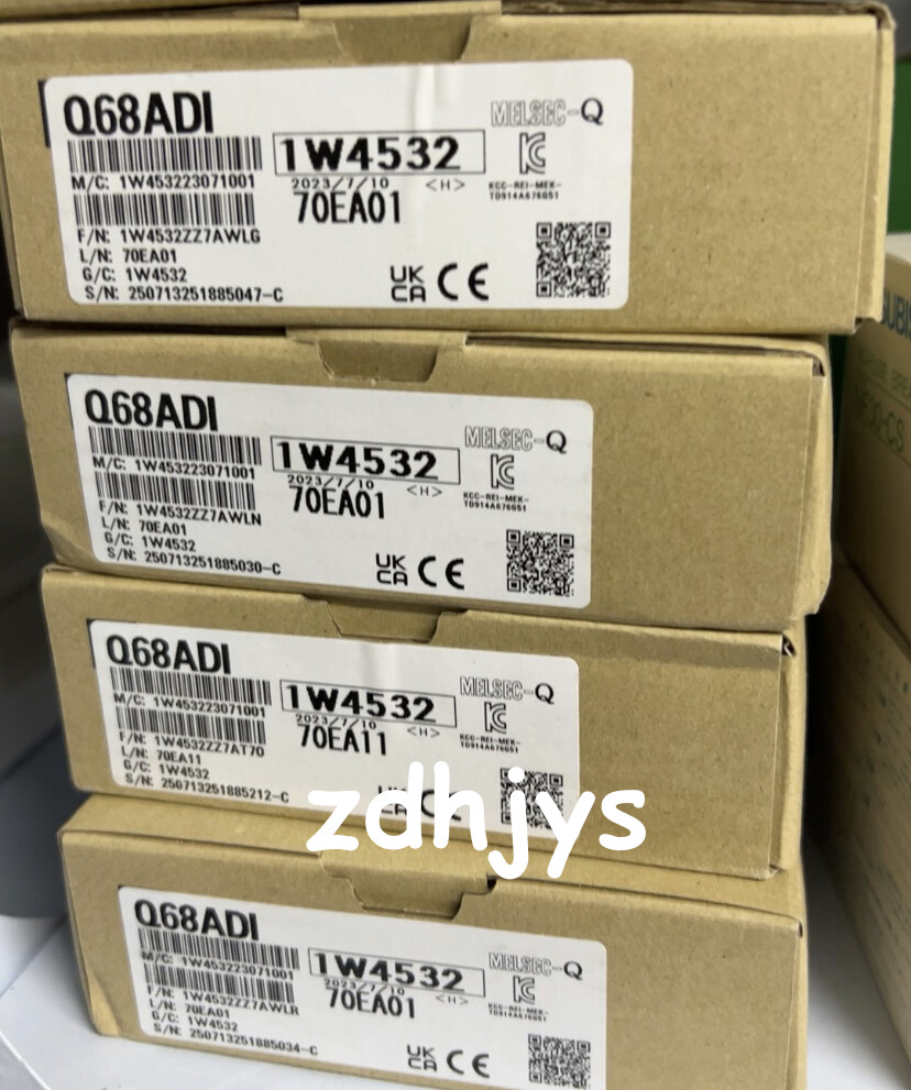 1PC NEW Q68ADI MITSUBISHI PLC ANALOG INPUT MODULE Expedited Shipping ...
