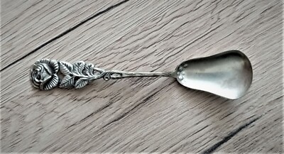 Antique Antiko 835S Silver Serving Spoon - Hildesheimer Rose - C1930 ...