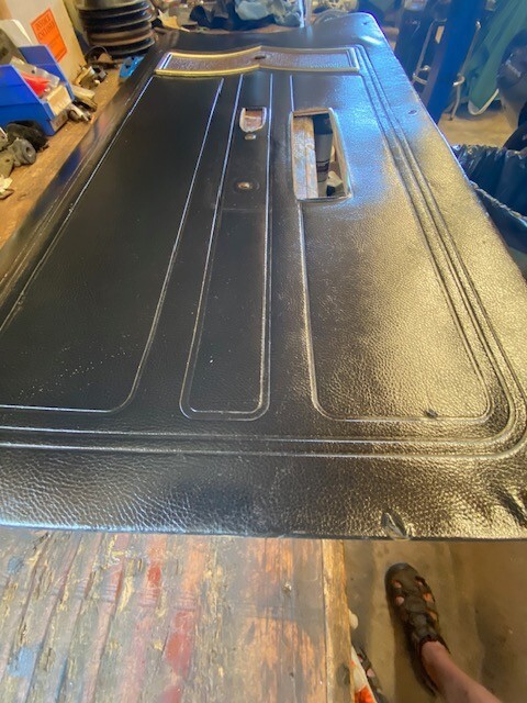 68 Amc Amx Javelin Interior Door Panel Driver Side. RARE ITEM IN THIS ...