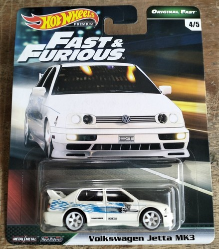 HOT WHEELS FAST & FURIOUS VOLKSWAGEN VW JETTA MK3 ORIGINAL FAST VENTO ...