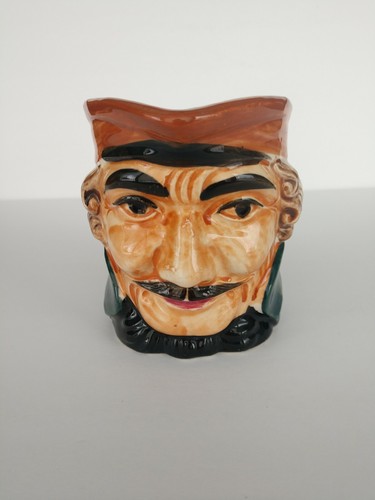 OCCUPIED JAPAN Small Toby Character Mug 4" COLONIAL MAN WITH MUSTACHE ...