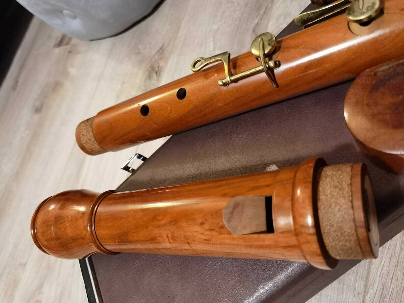 Blockflöte ZEN-ON 5242 BASS Japan ( Recorder Schalmei Tarogato Moeck ...