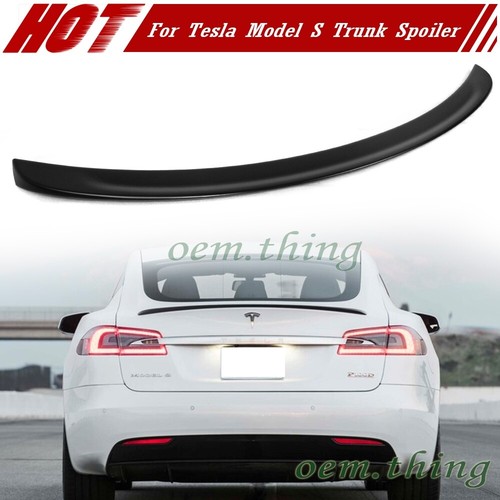 2020 Unpaint ABS Fit FOR Tesla Model S Liftback Sedan Rear Trunk ...